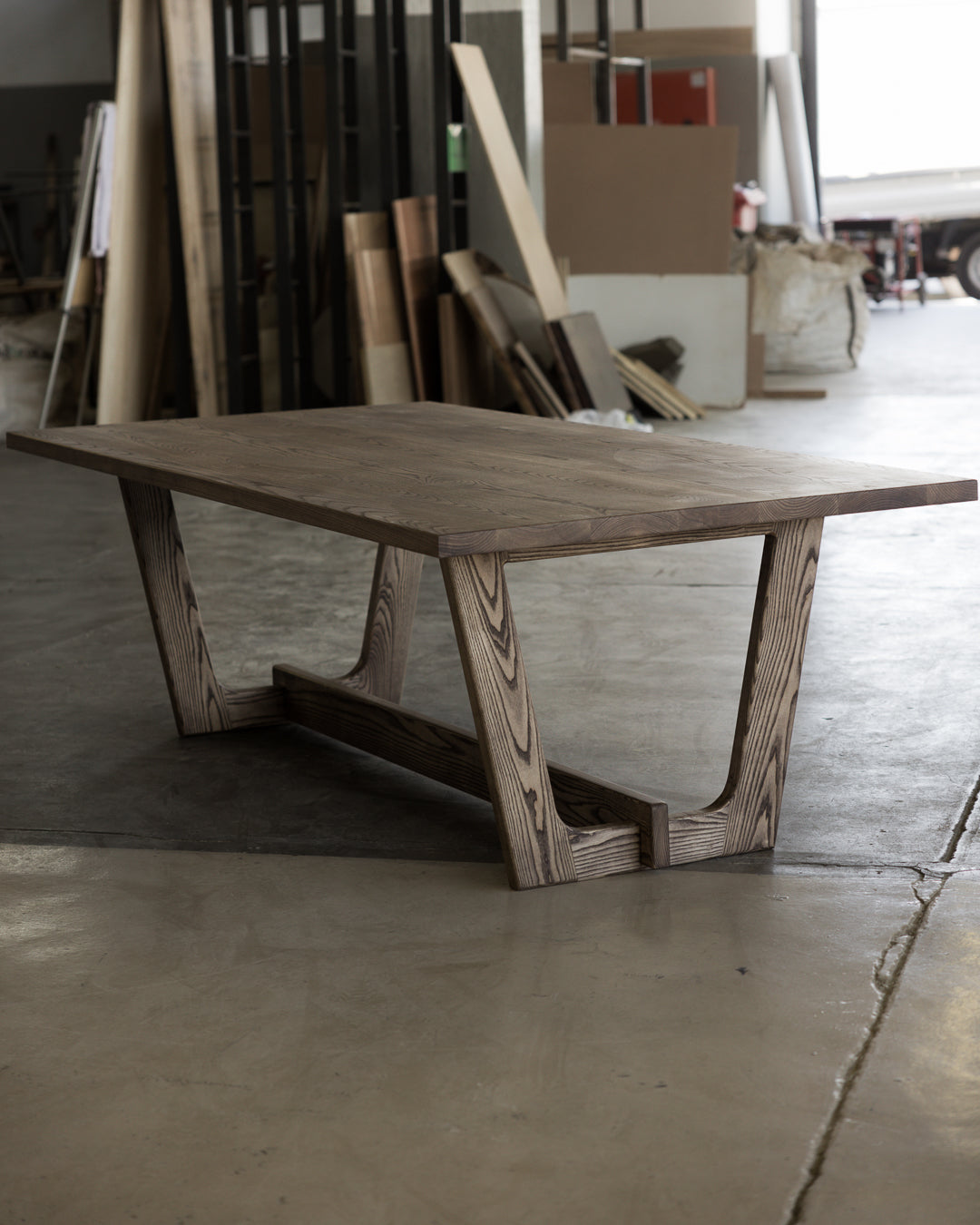 Align Dining Table – Bark & Steel