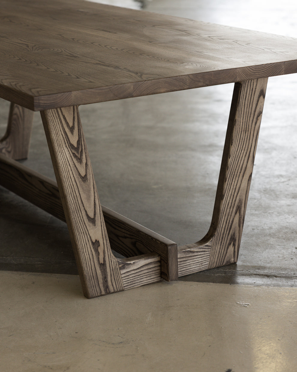 Align Dining Table – Bark & Steel